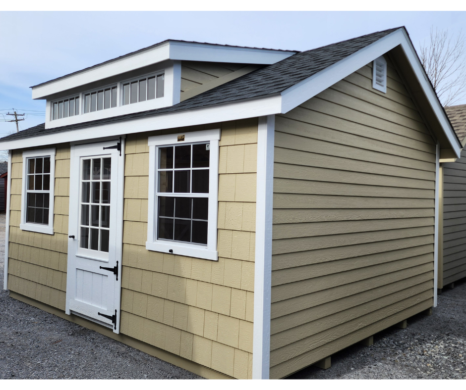 12' X 16' LP SMARTSIDE CLASSIC CANTON - ALMOND – Garden Time