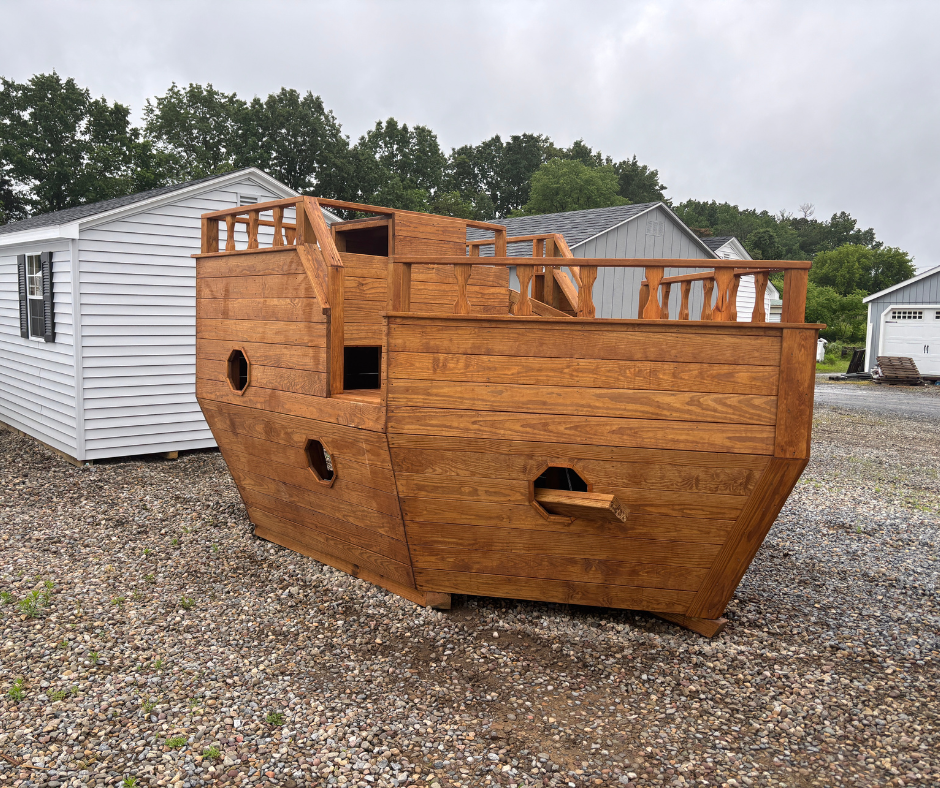 8' X 14' PT SMALL BOAT- WOOD – Garden Time